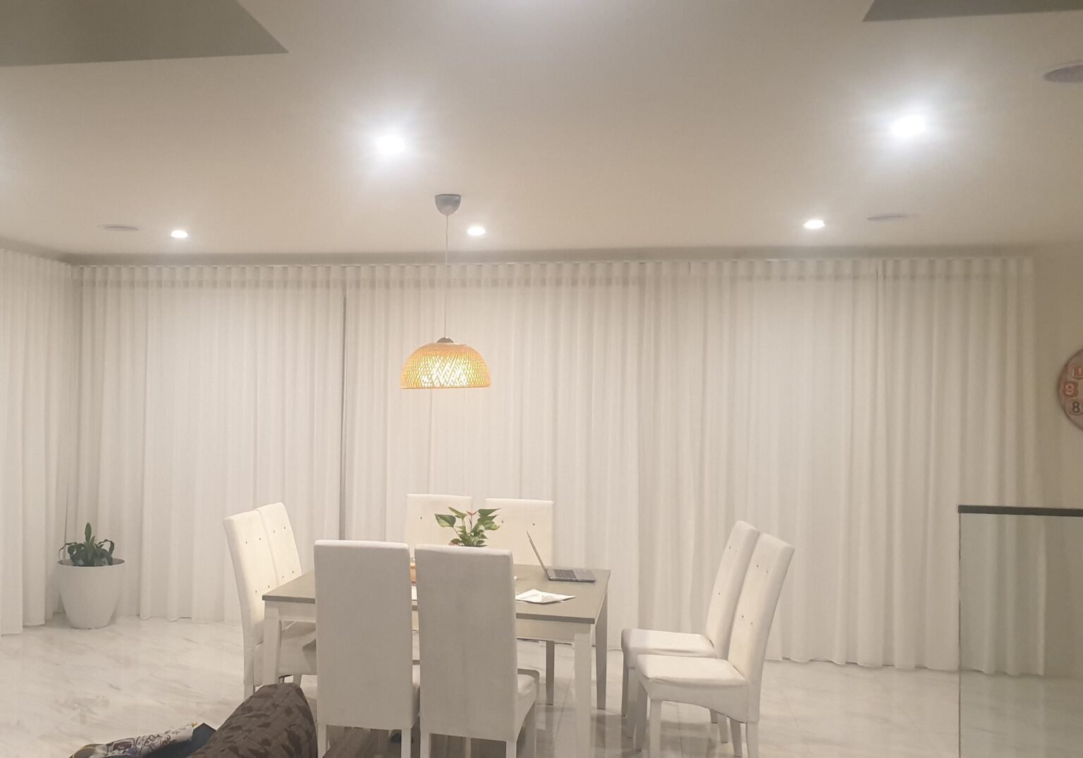 Custom Made Sheer Curtains Installation in Melbourne, Sydney